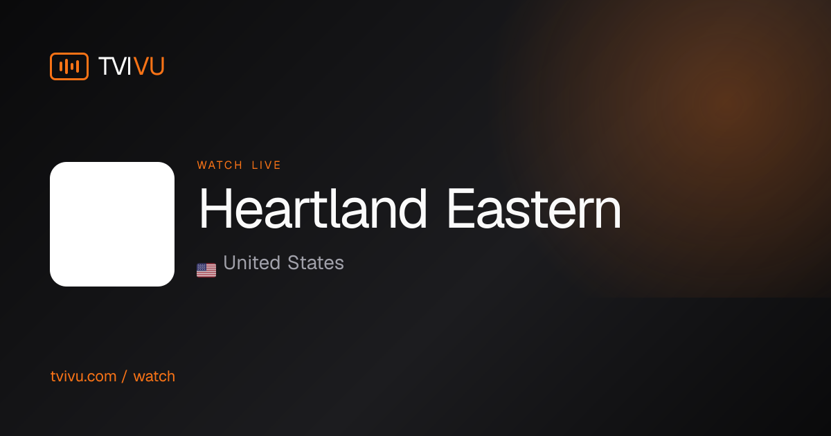 Heartland Eastern Live | General TV · Tvivu